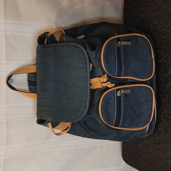 Hand Crafted | Bags | Blue Jean Backpack | Poshmark